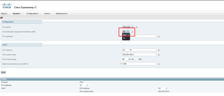 Expressway DMI Interface – CRAZY NETWORKING