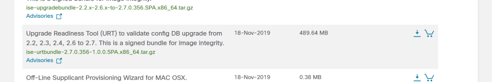ISE Upgrade Readiness Tool (URT) – CRAZY NETWORKING