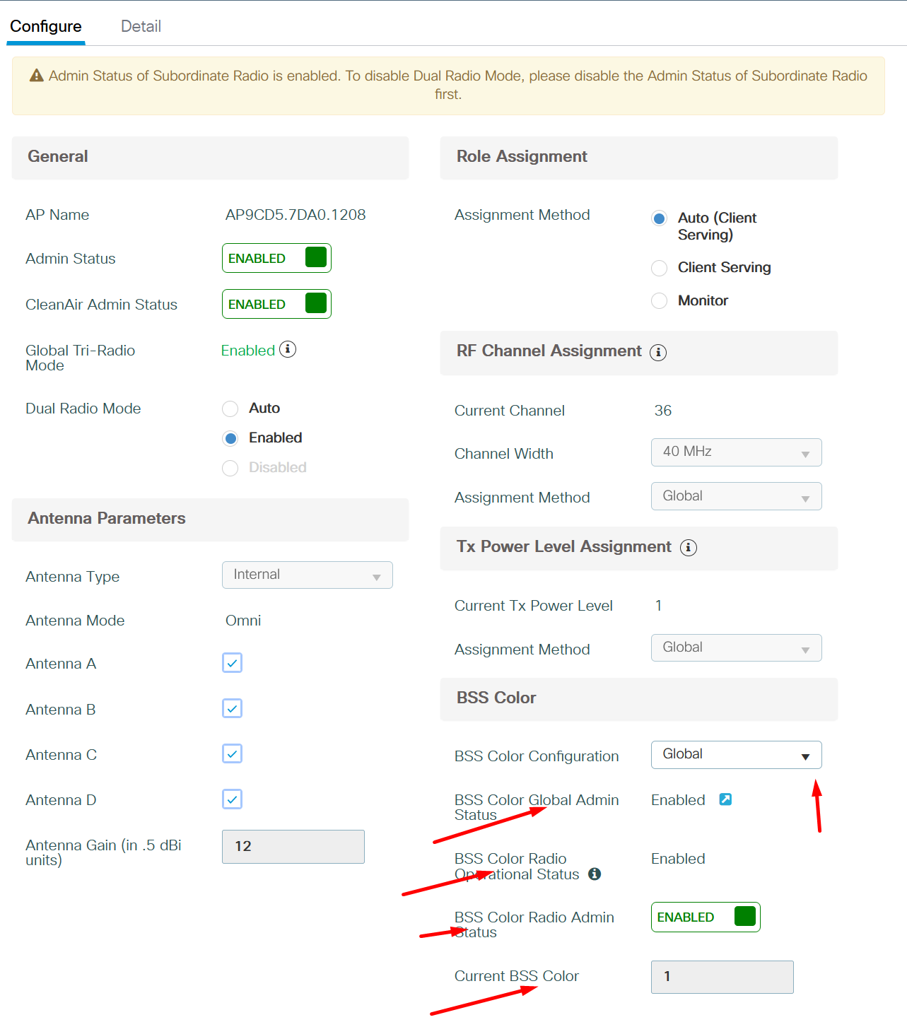 BSS coloring & OBSS PD on C9800 – CRAZY NETWORKING